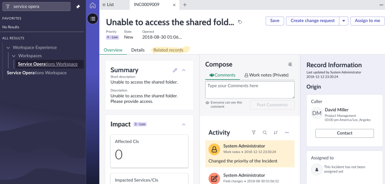 Editing Related Lists in Service Operations Workspace – DevMyDay ServiceNow blog